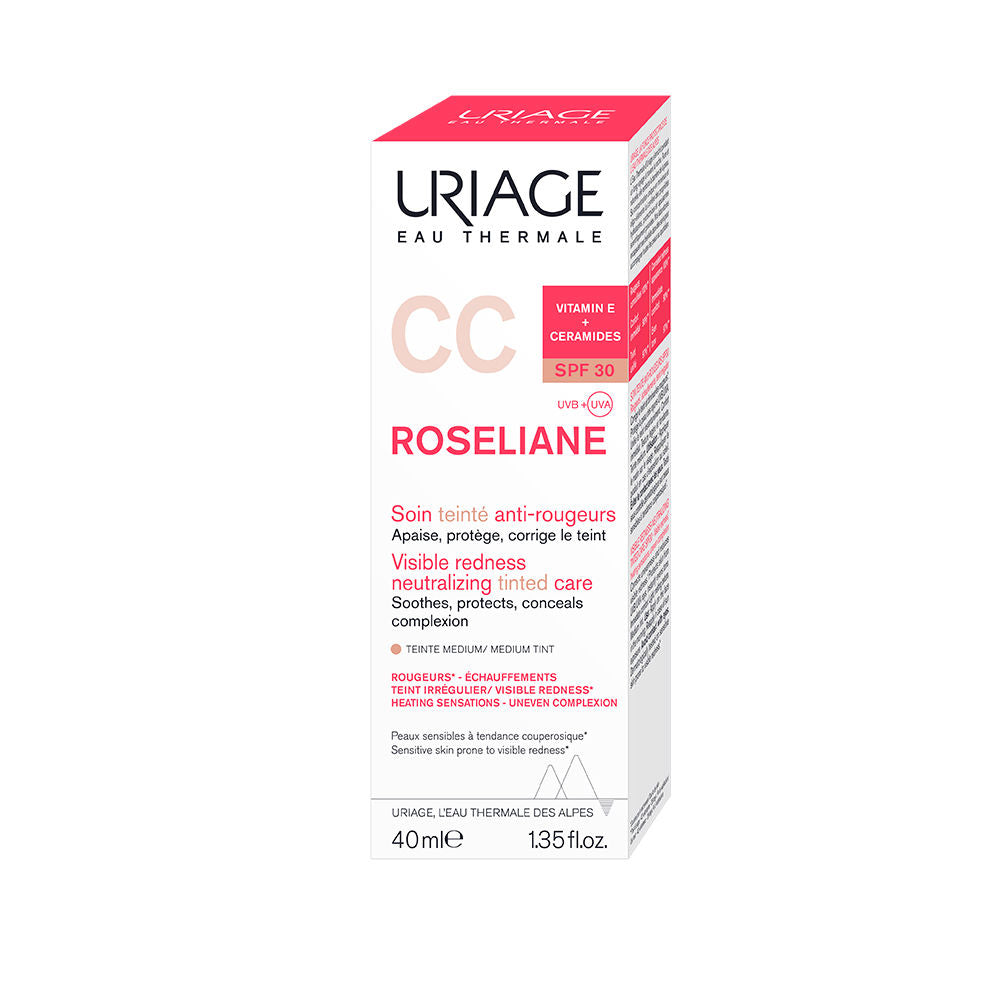 URIAGE ROSELIANE CON COLOR SPF 30 40ML – Cuiderma