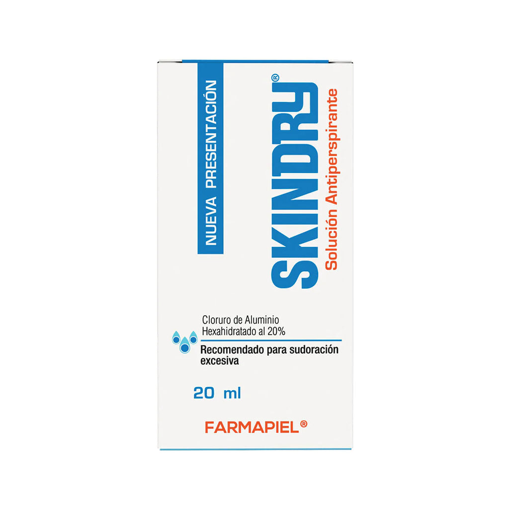 Farmapiel Skindry Azul Antiperspirante 20ml – Cuiderma