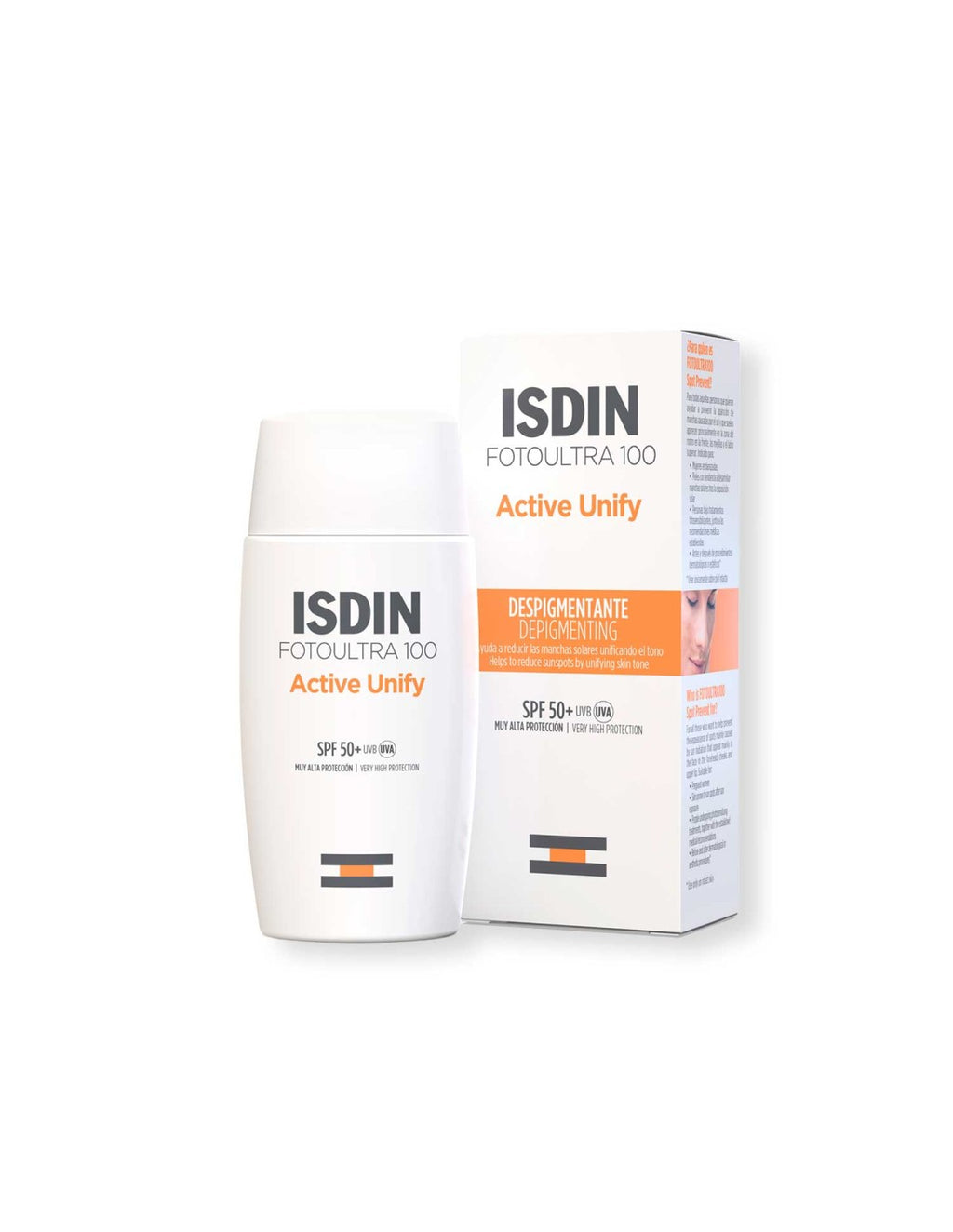 ISDIN Solar Active Unify Blanco 50ml – Cuiderma